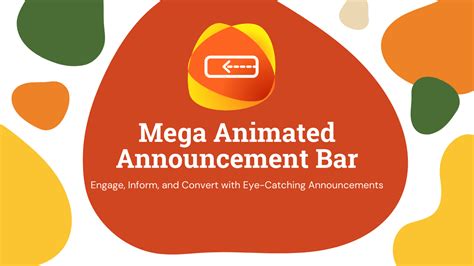 Mega Animated Announcement Bar Mega Animated Announcement Bar