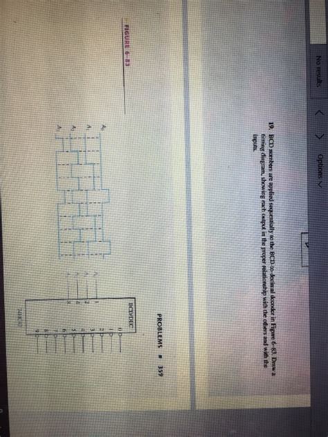 Solved 19 Bcd Numbers Are Applied Sequentially To The