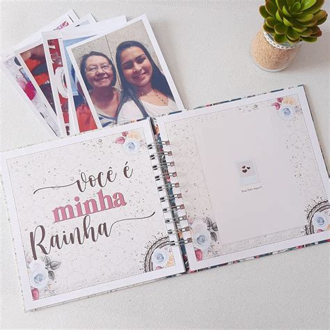Álbum Para Fotos Dia Das Mães Elo7 Produtos Especiais