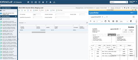 Jd Edwards Laserfiche Integration