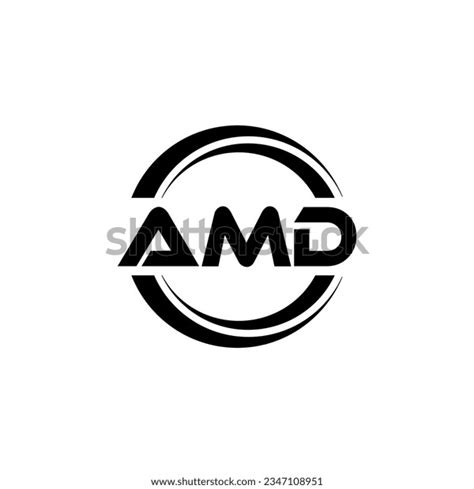 Amd Logo Design Inspiration Unique Identity Stock Vector Royalty Free Shutterstock