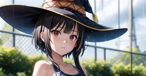 Ai生成 Megumin Konosubaswimsuit Hachiのイラスト Pixiv