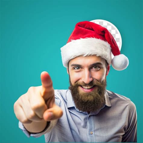 Barbe Du Pere Noel Drole Noel Pere Noel Drole Psd Modèles Psd Gratuits