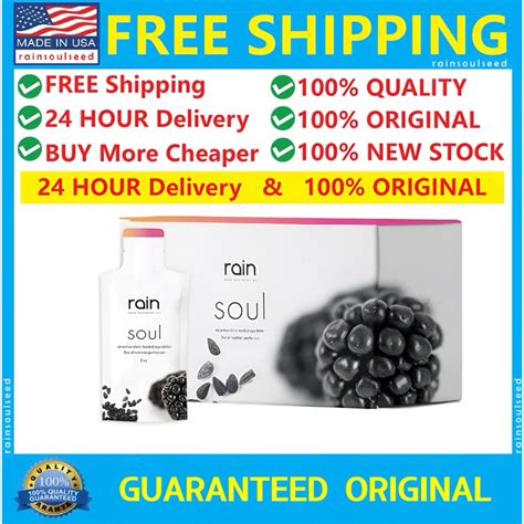 RAIN SOUL 6 BOX 100 USA ORIGINAL Pure RAINSOUL Shopee Malaysia