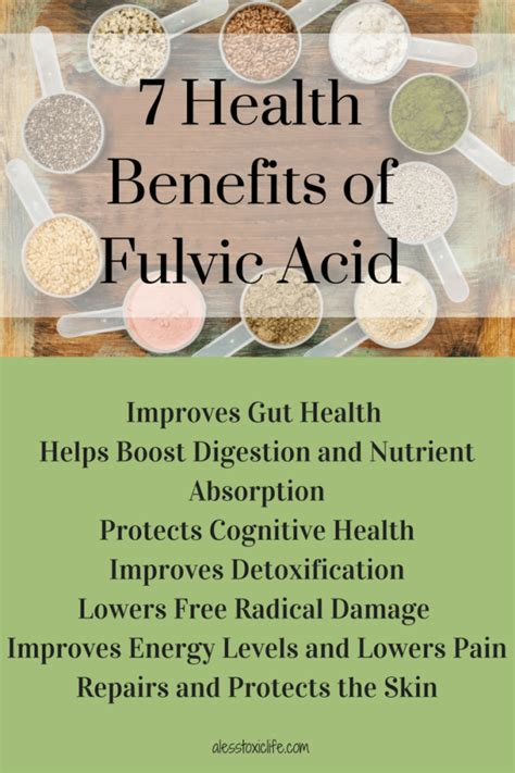 Seven Incredible Benefits Of Fulvic Acid And Why You Need ItA Less Toxic Life