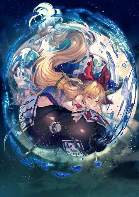 Wallpaper Anime Girls Touhou Ibuki Suika 1000x1414 Richs 1567317 Hd Wallpapers Wallhere