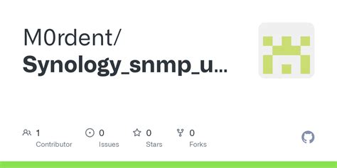 GitHub M0rdent Synology Snmp Ups