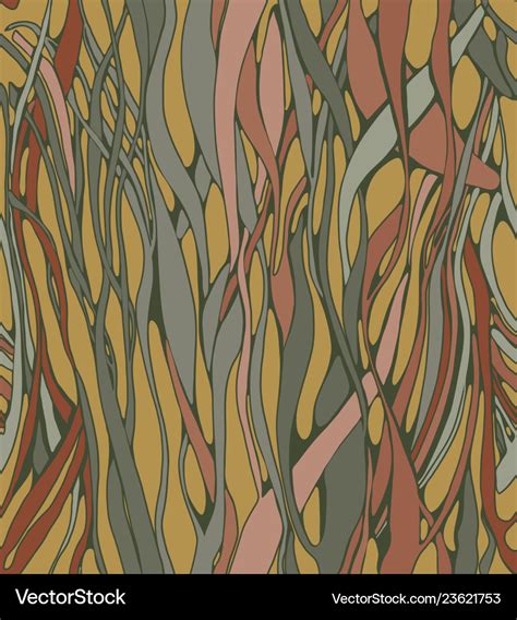 Beautiful Seamless Wawe Pattern Colorful Vector Image
