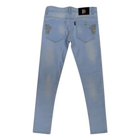 Slim Fit Plain Men Rfd Denim Blue Jeans 34 At Rs 745piece In New