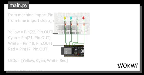 น ส ธนญาภรณ เทยมเพง Wokwi ESP32 STM32 Arduino Simulator