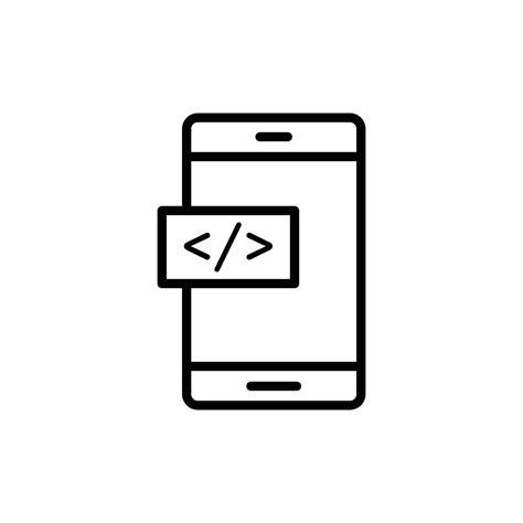 Mobile App Development Icon 50009090 Vector Art At Vecteezy