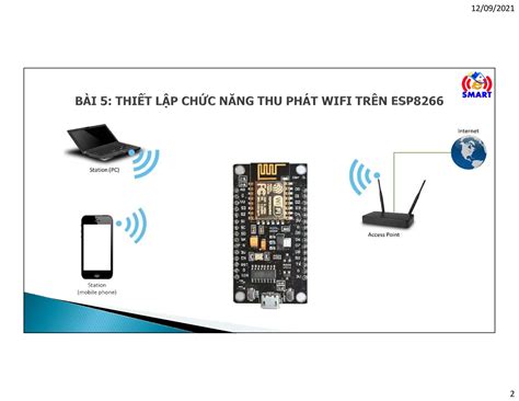 bai 5 thiet lap chuc nang thu phat wifi tren esp8266 1 pptx
