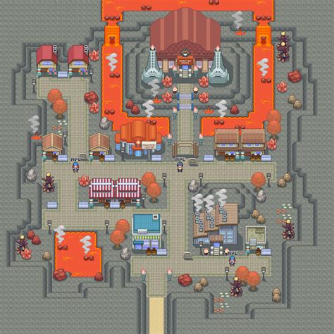 Volcano City Game Map Of Monstermmorpg Route Id 240 Zone Fire