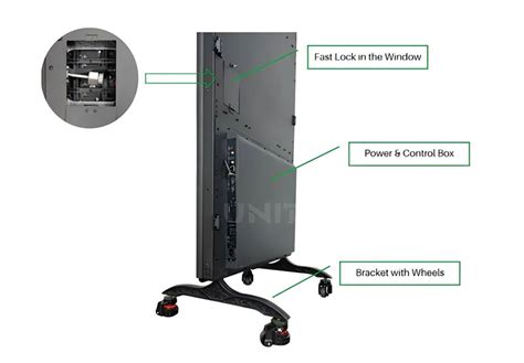 LC60S Series Seamless Splicing Poster LED Display Unit LED