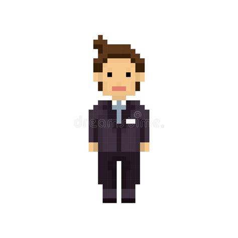 Pixel Art Man Suit Stock Illustrations Pixel Art Man Suit Stock Illustrations Vectors