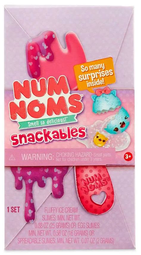 Num Noms Series 1 2 Light Ups Mystery Pack 1 Random Scented Figure Mga