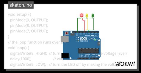 Traffic Light Copy Wokwi Esp32 Stm32 Arduino Simulator