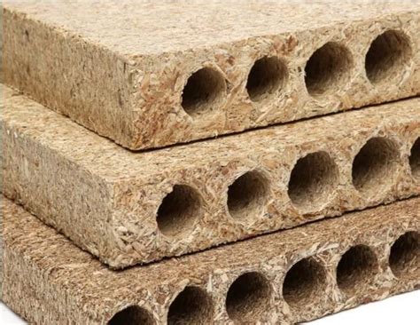 China Customized Hollow Core Tubular Chipboard Particle Board