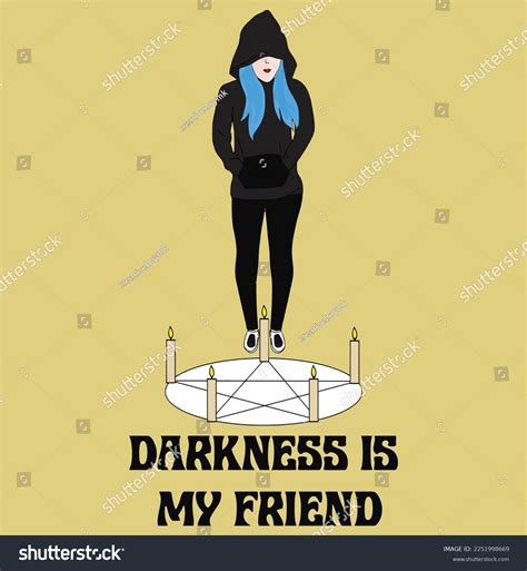 Girl Doing Witchcraft Cartoon Vector Stock Vector Royalty Free
