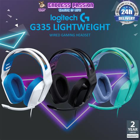 Logitech G335 Wired Gaming Headset Endless Passion