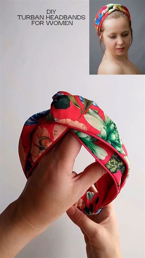 How To Make A Twist Turban Hat Diy Turban Hat Sewing Pattern Tutorial