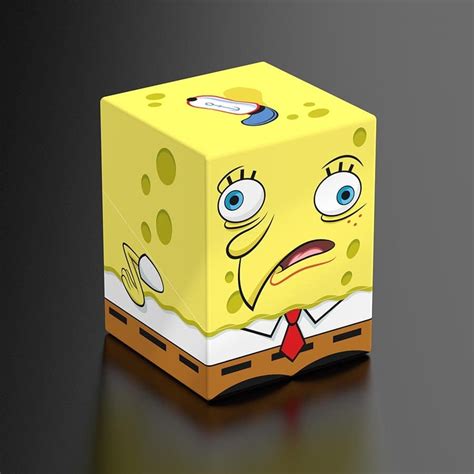 Magic The Gathering Secret Lair Spongebob Squarepants Internet Sensation Squaroes Deck Box