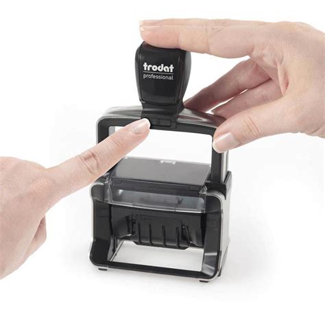 Trodat Professional Datumstempel Textplatte Böttcher AG