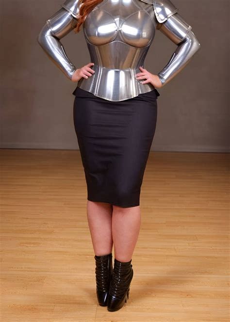 2 Plussize Femaleknights Armored Armorpencildress By Kathrin Inaka On
