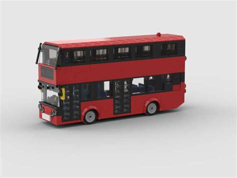 Lego Moc Double Decker Bus By Mocerhead Rebrickable Build With Lego