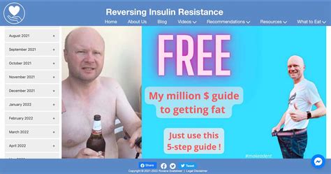 Reversing Insulin Resistance Blog My 1 000 000 Guide To Getting Fat