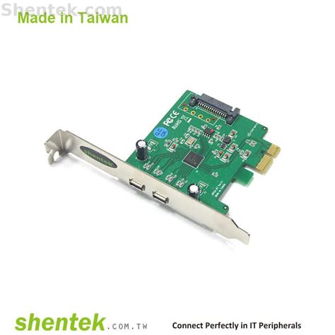 Shentek Usb C 2port Usb 3 0 3 1 Gen 1 Type C Usb3 1 3 0 Pcie Card Taiwantrade