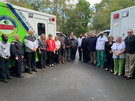 Liberty County Dedicates Two New Ambulances To The EMS Fleet Coastal Courier