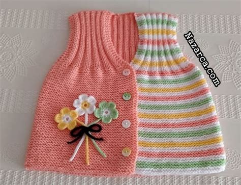 BEBEK YELEĞİNDE KOL YAKA KESİMİ GEREKTİRMEYEN MODEL Nazarca