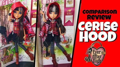 Cerise Hood Comparison Review Ever After High Youtube