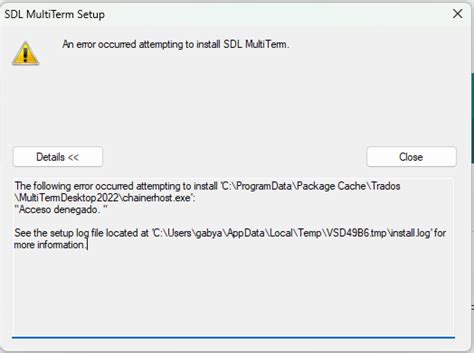 Error When Installing MultiTem 2022 2 Licensing And Installation