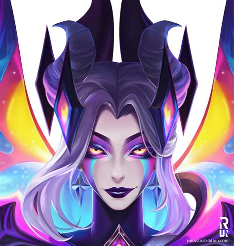 Star Nemesis Morgana Xenon Rui League Of Legends Characters League Of Legends Japanese Pop Art