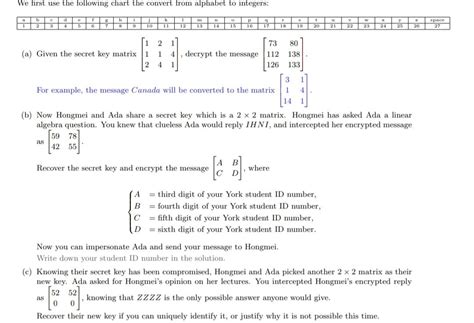 Solved We First Use The Following Chart The Convert From Chegg Com