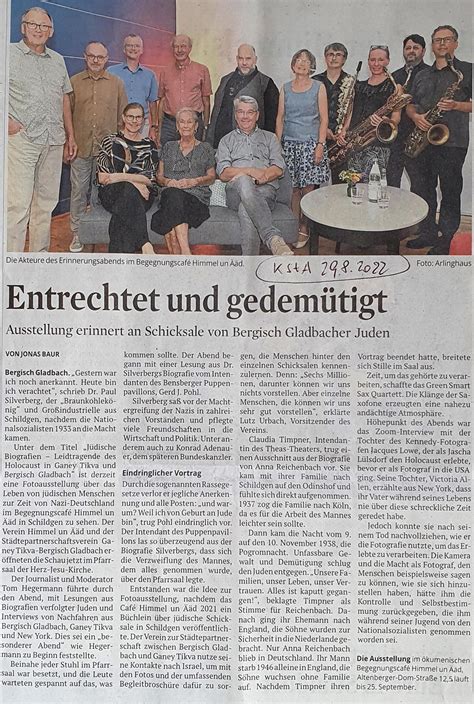 KStA iGL Bürgerportal Ausstellung erinnert an Schicksale von Juden