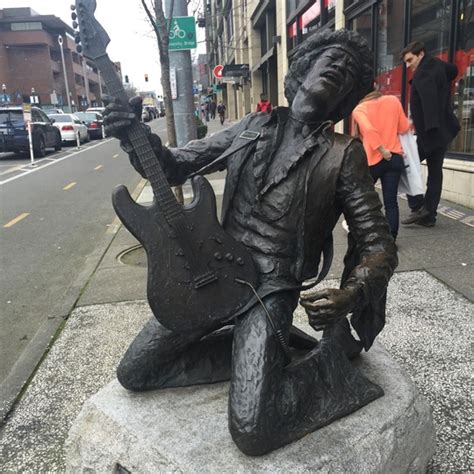 Jimi Hendrix Statue Vandalized