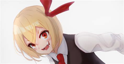 東方 活発なルーミアちゃん よあるきのイラスト Pixiv