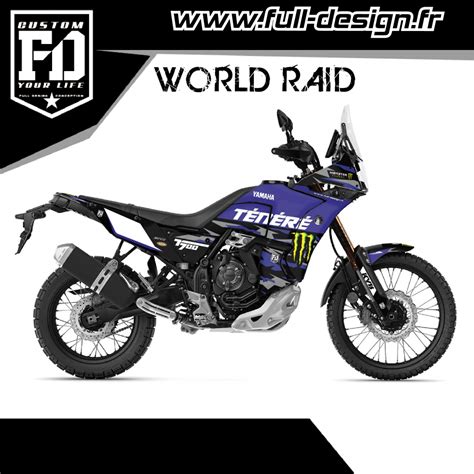 Kit Déco Yamaha World Raid Ténéré TEAM 2023