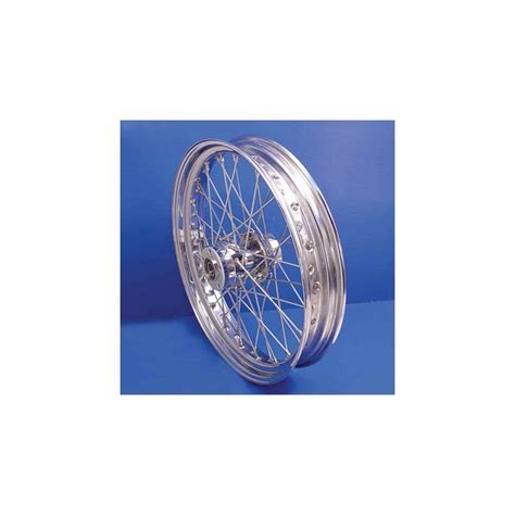 V Twin Mfg Replica 40 Spoke Chrome Front Wheel For Harley Fl Softail