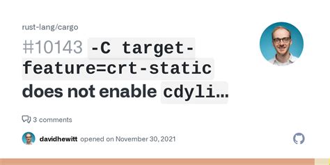 ` C Target Featurecrt Static` Does Not Enable `cdylib` For Musl When Passed As Cli Argument To