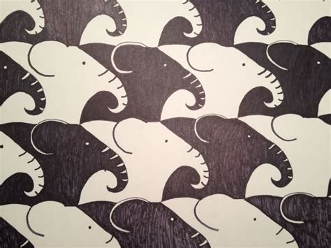Elephant Tessellations Art Patterns