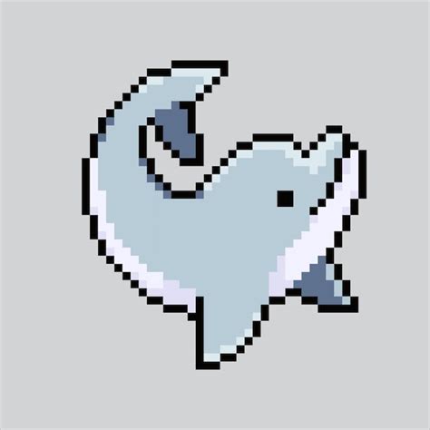 Dolphin Pixel Art Images Free Download On Freepik