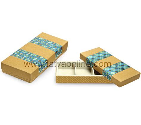 Small Mithai Box Paper Board 25 3x11 5x3 9 Cm Gold Color 3