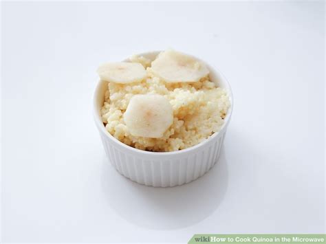 How To Cook Quinoa In The Microwave Steps With Pictures