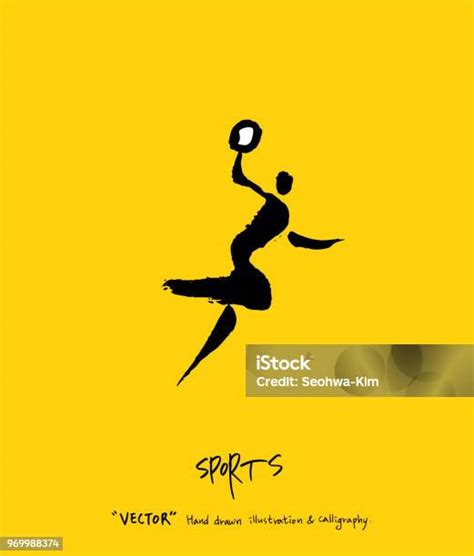 스포츠 포스터 핸드볼 팀 스포츠에 대한 스톡 벡터 아트 및 기타 이미지 핸드볼 팀 스포츠 1위 간판 Istock