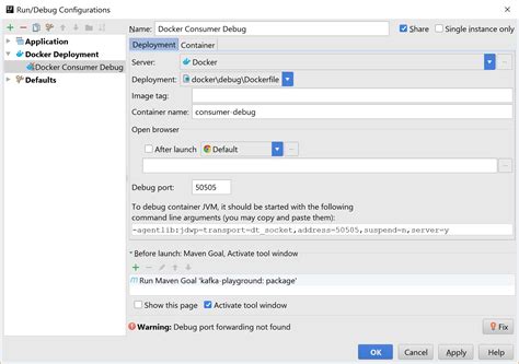 Debugging Docker With Intellij Idea