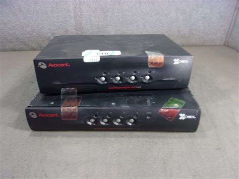 Lot Cybex Avocent Switchview Sc540 Sc4 Vad Bentley And Associates Llc